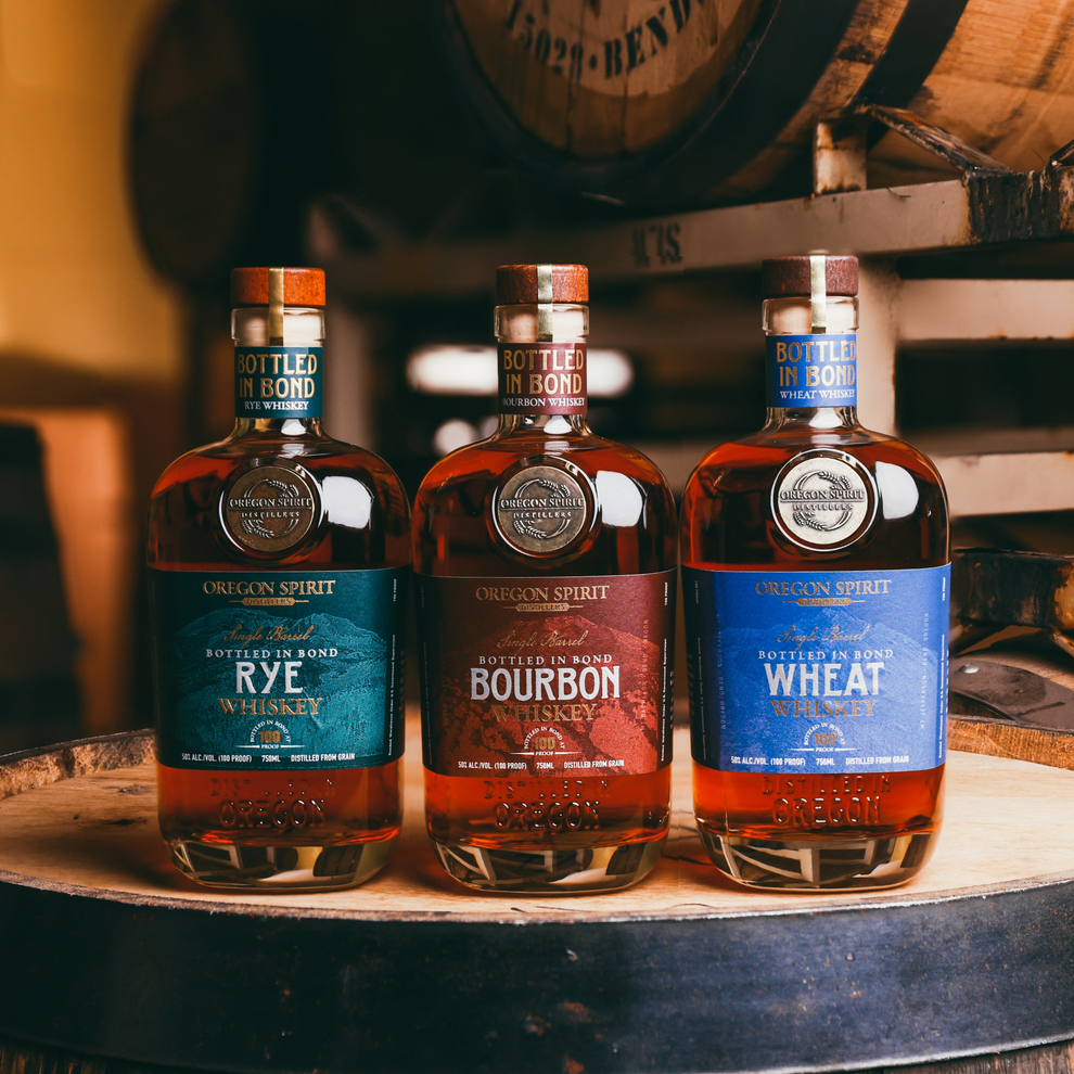 Oregon Spirit Bottled in Bond Trio – Oregon Spirit Distillers