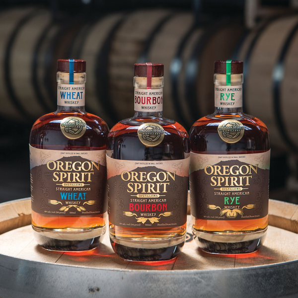 Oregon Spirit Small Batch Straight Trio – Oregon Spirit Distillers